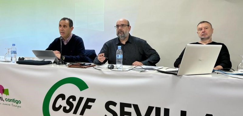CSIF | El presidente nacional de CSIF visita la Unión Provincial de Sevilla