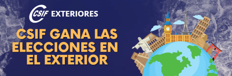 CSIF | CSIF gana las elecciones en el exterior batiendo todos los ...