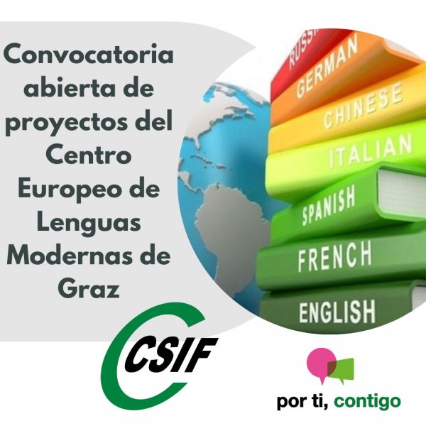 CSIF | Convocatoria abierta de proyectos del Centro Europeo de Lenguas Modernas de Graz