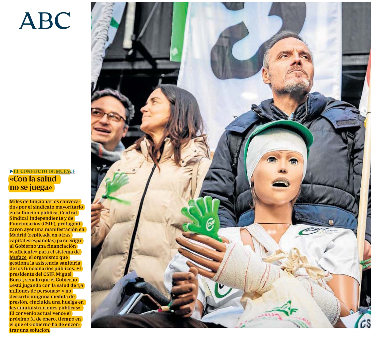 CSIF | PRESENCIA MASIVA DE CSIF EN LOS MEDIOS DE COMUNICACIÓN EN LA ...