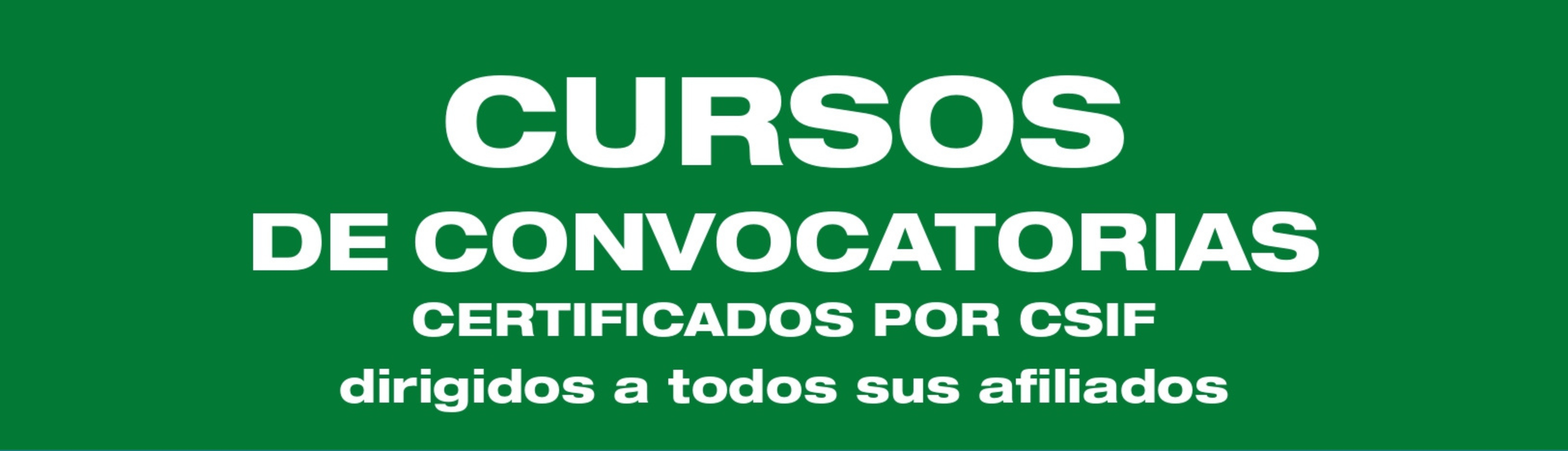 CSIF | Nuevas acciones formativas por convocatoria certificadas por CSIF